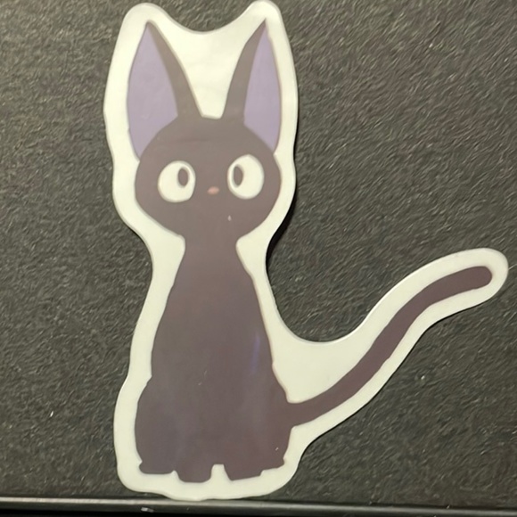 Design | Cat With Purple Ears Stickers | Poshmark